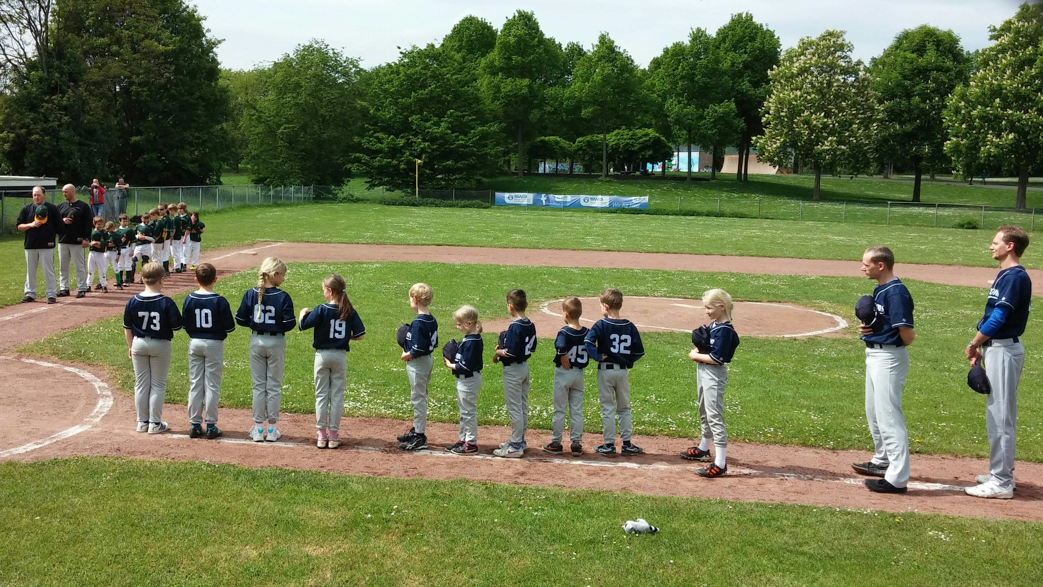 Bonn Capitals zweimal Sieger gegen Raccoons Schüler | Baseball and ...